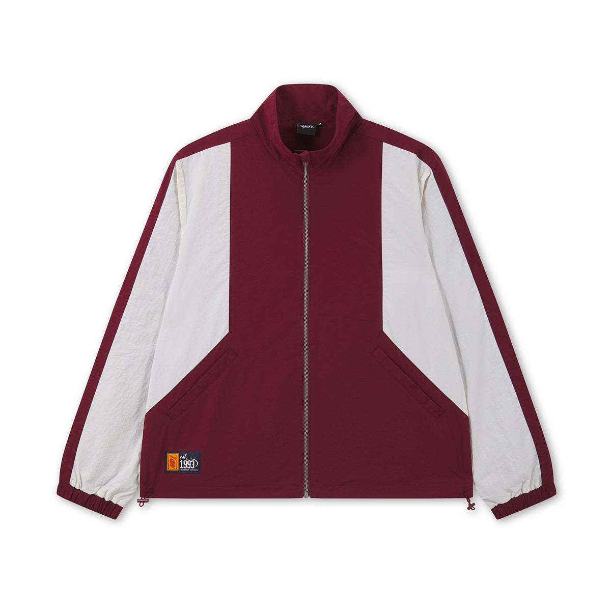 Womens Core Paneled Track Jacket - Burgundy – And1 UK